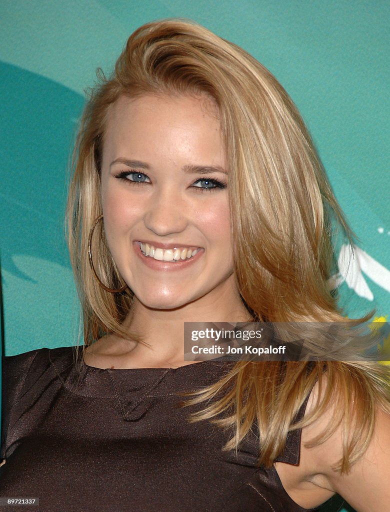 Actress Emily Osment Poses In The Press Room During The Teen Choice