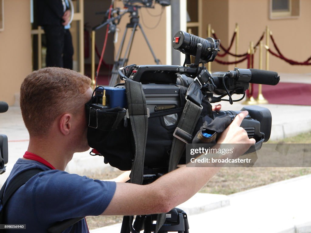 Cameraman High-Res Stock Photo - Getty Images Cameraman High-Res Stock Photo - Getty Images