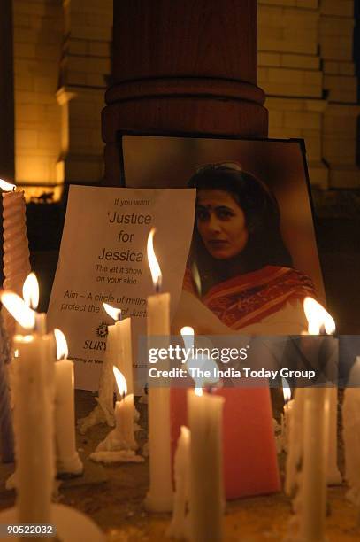 Murder Of Jessica Lal Photos And Premium High Res Pictures Getty Images