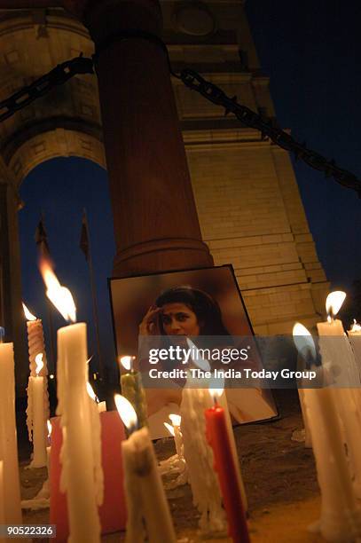 Murder Of Jessica Lal Photos And Premium High Res Pictures Getty Images