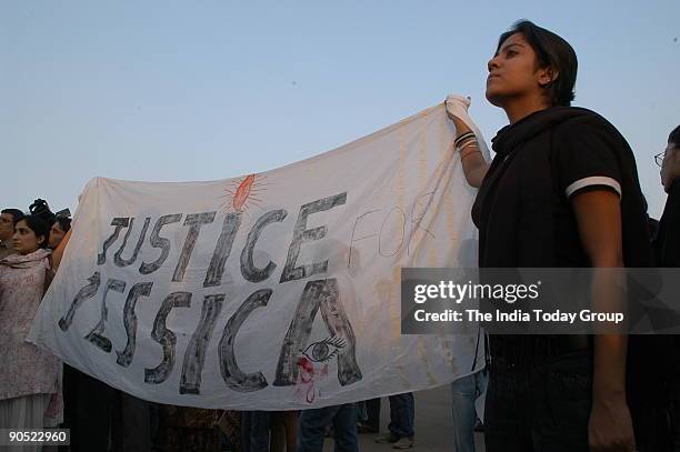 Murder Of Jessica Lal Photos And Premium High Res Pictures Getty Images