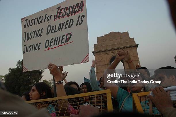 Murder Of Jessica Lal Photos And Premium High Res Pictures Getty Images