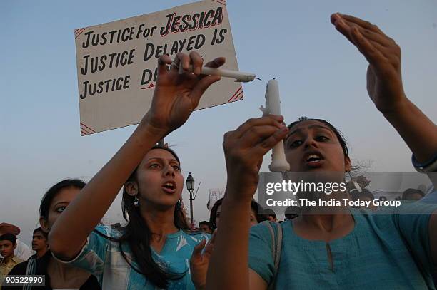 Murder Of Jessica Lal Photos And Premium High Res Pictures Getty Images