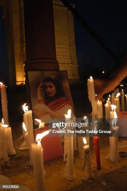 Murder Of Jessica Lal Photos And Premium High Res Pictures Getty Images