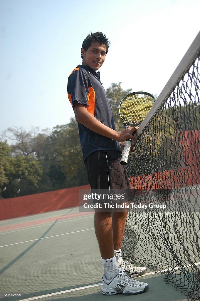 Vivek Shaukeen, tennis player. News Photo - Getty Images Vivek Shaukeen, tennis player. News Photo - Getty Images