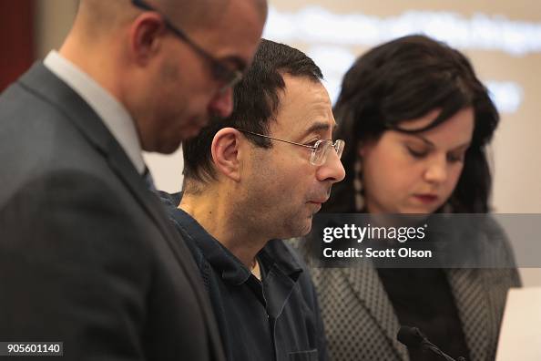 Larry Nassar Appears In Court To Listen To Victim Impact Statements