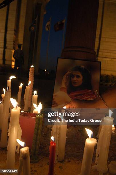 Murder Of Jessica Lal Photos And Premium High Res Pictures Getty Images