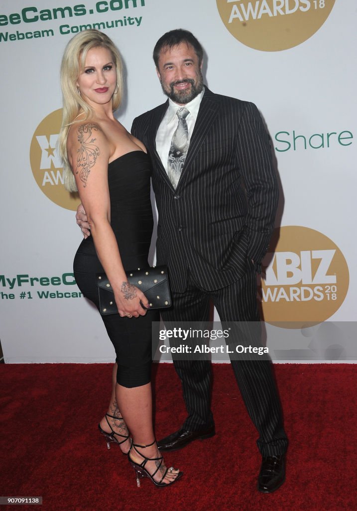 Ryan Conner And Miles Long Arrives For The 2018 Xbiz Awards Held At