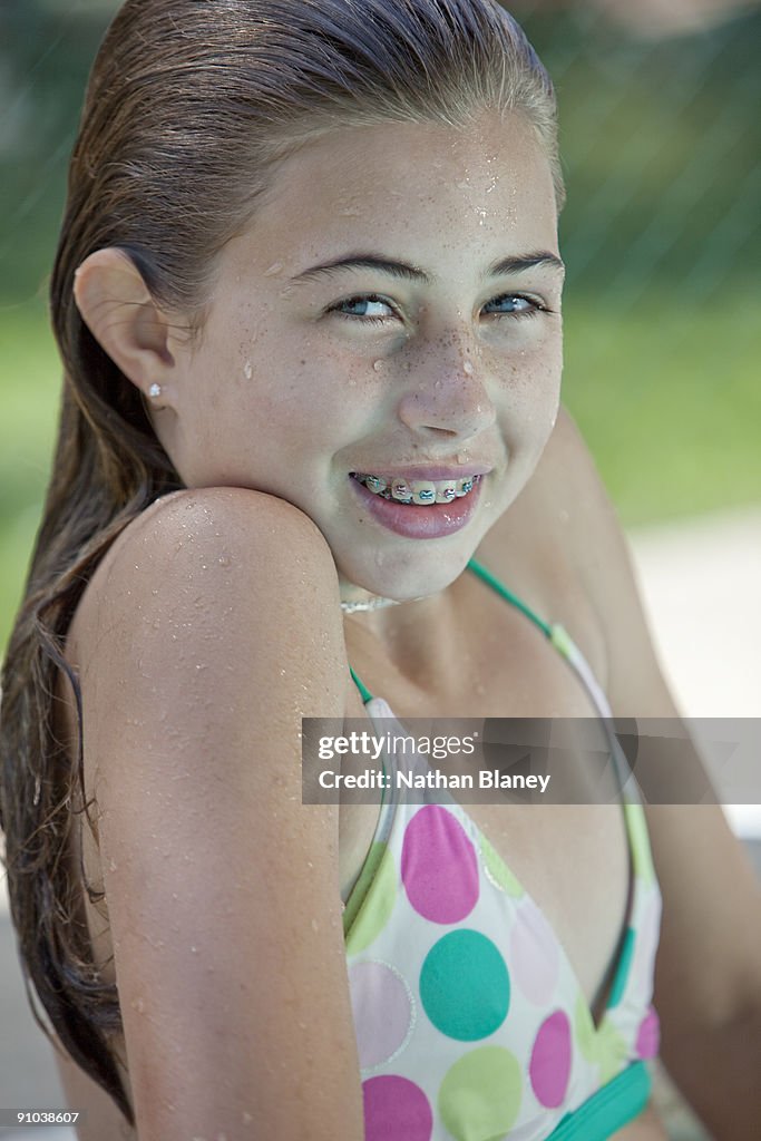 Close Up Of A Girl Stock Foto Getty Images
