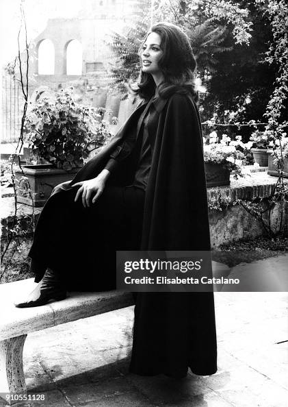 Princess Ira Furstenberg Stands In Rome With One Leg On A Stone News Photo Getty Images
