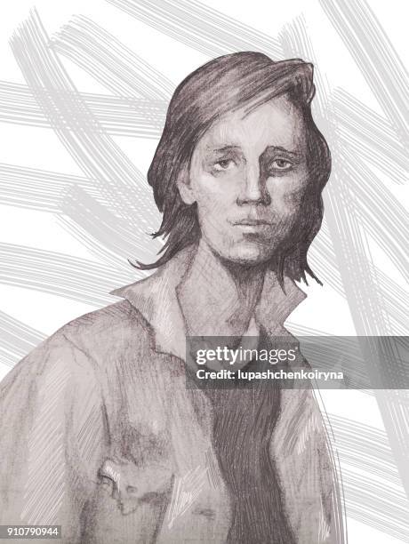 205 Black Portrait Color Background High Res Illustrations Getty Images