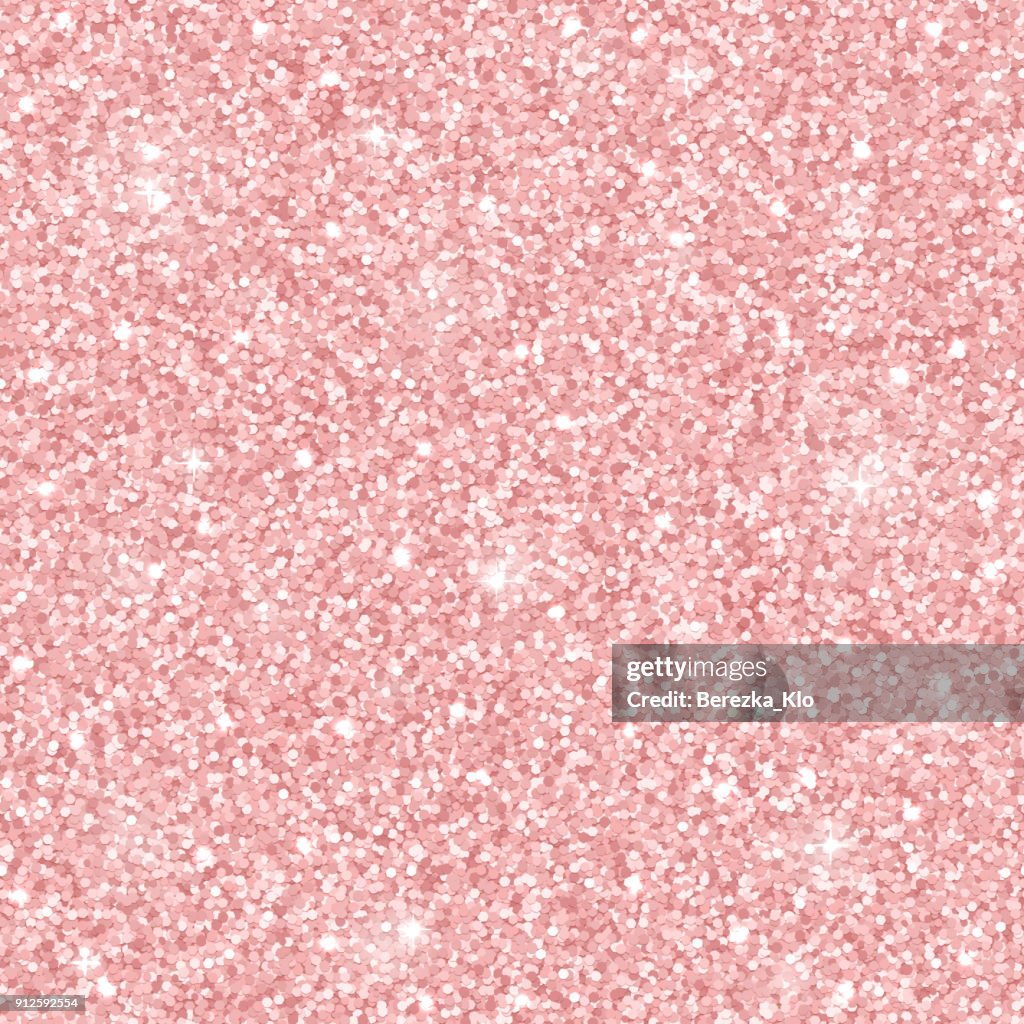Rose Gold Glitter Seamless Pattern Vector High Res Vector Graphic