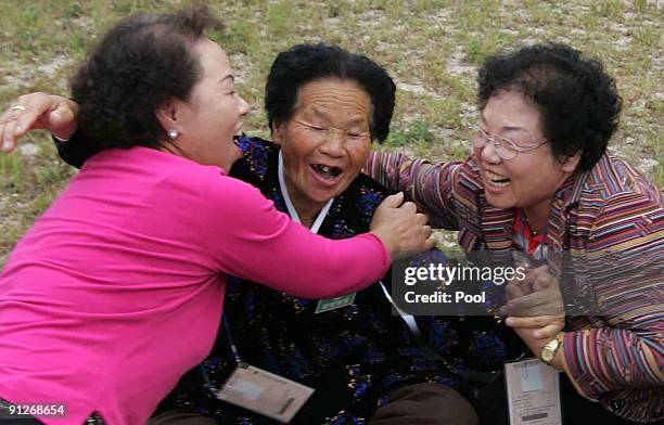 Relatives From North South Korea Reunite After Korean War Separation