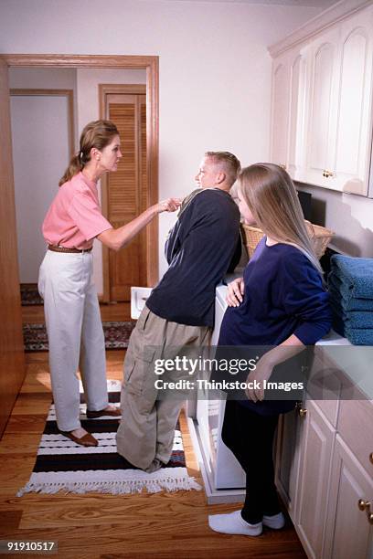 Mom Yelling At Teenage Son Photos And Premium High Res Pictures Getty