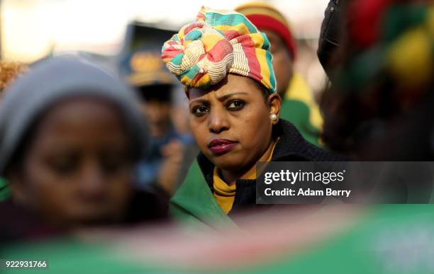 Ethiopians In Germany Demonstrate Against Their Government Photos And
