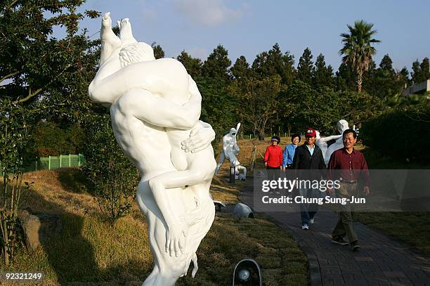 Scenes Of Theme Park Love Land In Jeju Photos And Premium High Res Pictures Getty Images