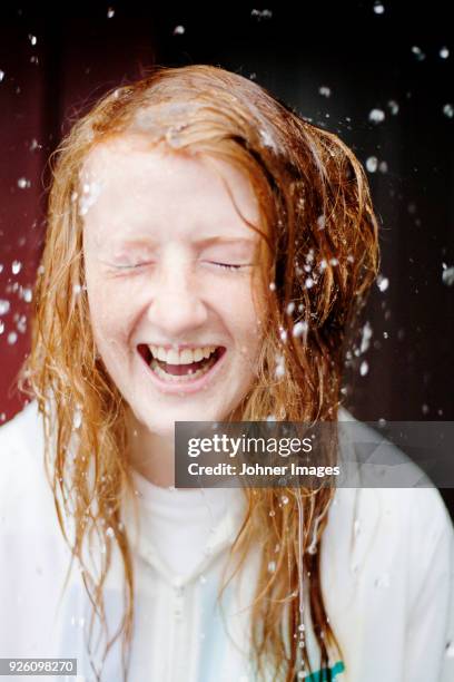 Wet Redhead Photos And Premium High Res Pictures Getty Images