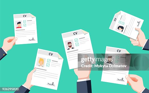Hands Holding Cv Papers Human Resources Management Concept Searching ... Hands Holding Cv Papers Human Resources Management Concept Searching ...