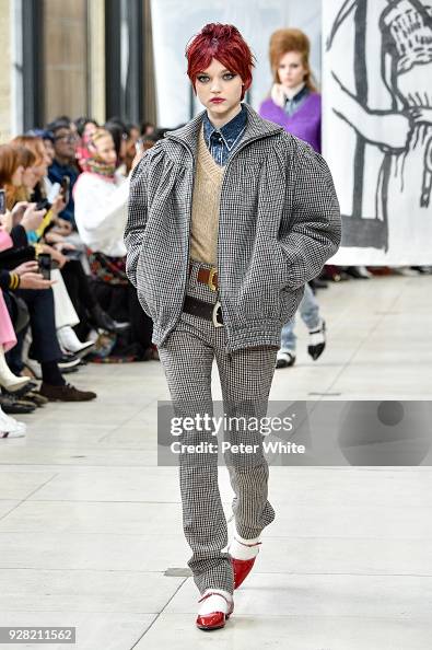 Pasha Harulia walks the runway during the Miu Miu show as part of the ... Pasha Harulia walks the runway during the Miu Miu show as part of the ...