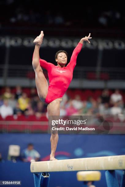 Gymnast Dominique Dawes Photos And Premium High Res Pictures Getty Images