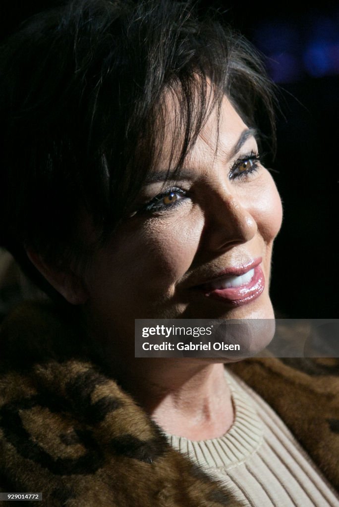 Kris Jenner Arrives For Dr Paul Nassifs Unveiling Of His New News