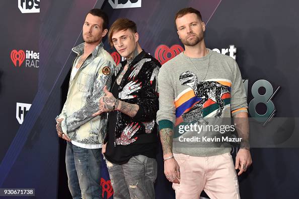 Ryan Meyer, Johnny Stevens, and Rich Meyer of Highly Suspect arrive ... Ryan Meyer, Johnny Stevens, and Rich Meyer of Highly Suspect arrive ...