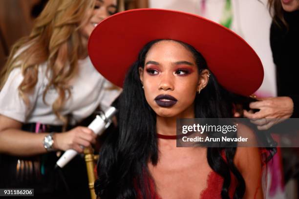 Art Hearts Fashion Los Angeles Fashion Week Backstage And Front Row Day