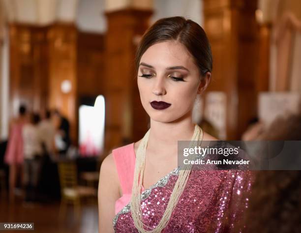 Art Hearts Fashion Los Angeles Fashion Week Backstage And Front Row Day