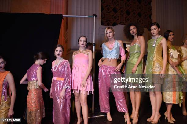 Art Hearts Fashion Los Angeles Fashion Week Backstage And Front Row Day
