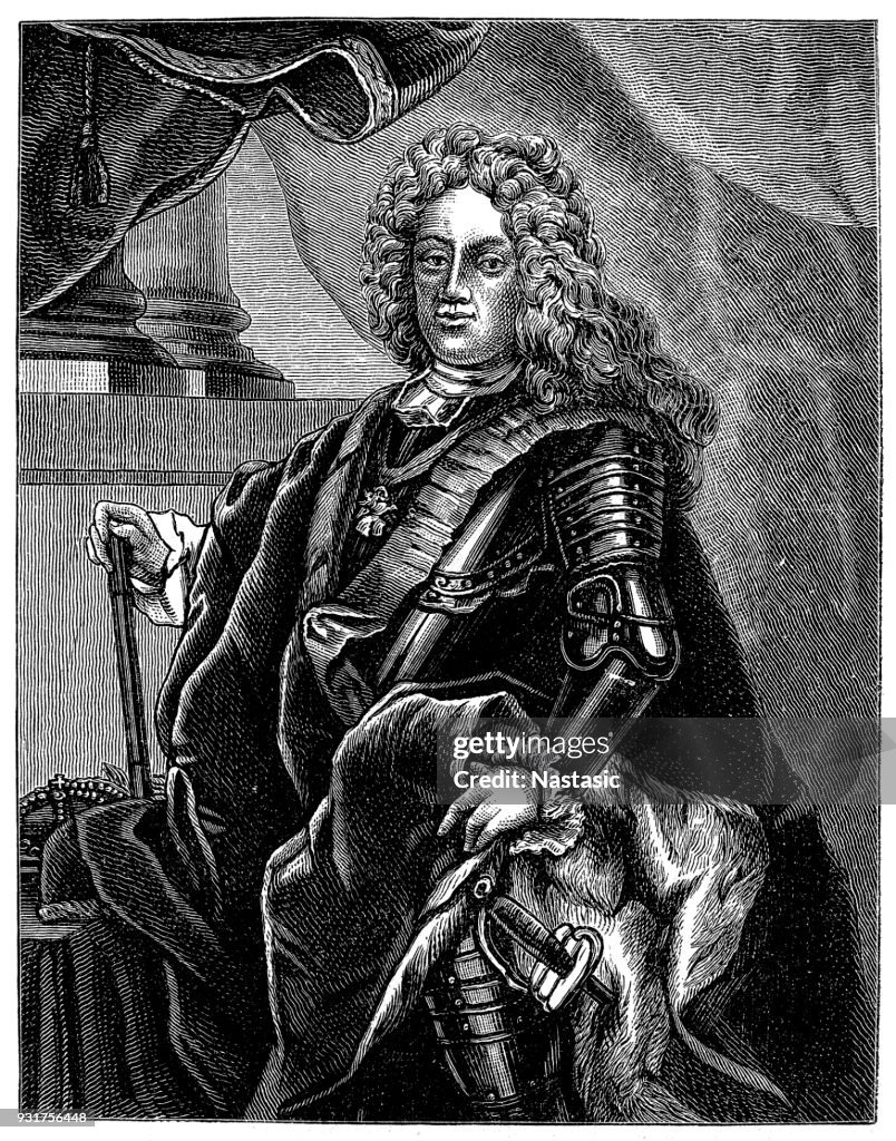 August I Of Saxony August The Strong Elector Of Saxony And King Of