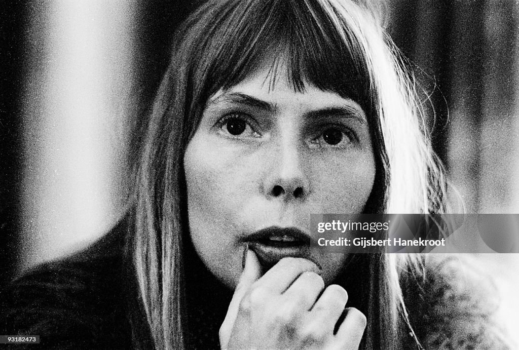 Canadian American Singer Songwriter Joni Mitchell Amsterdam Holland News Photo Getty Images