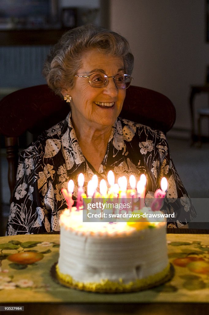 Old Woman Birthday