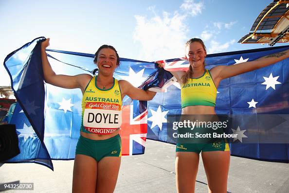 Silver Medalist Erin Cleaver Of Australia And Bronze Medalist Taylor News Photo Getty Images