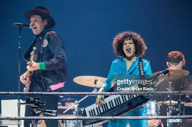 Arcade Fire Perform At The Ss Arena Wembley Photos And Premium High Res