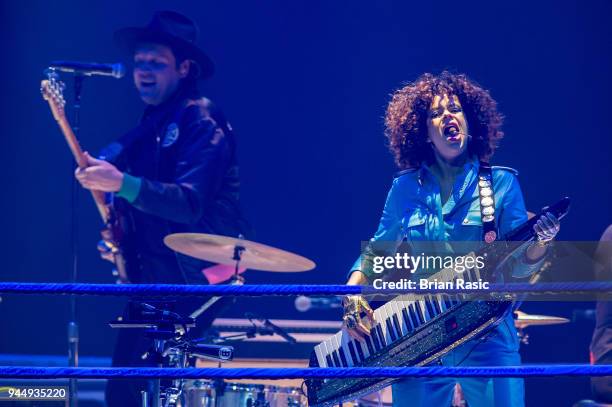 Arcade Fire Perform At The Ss Arena Wembley Photos And Premium High Res