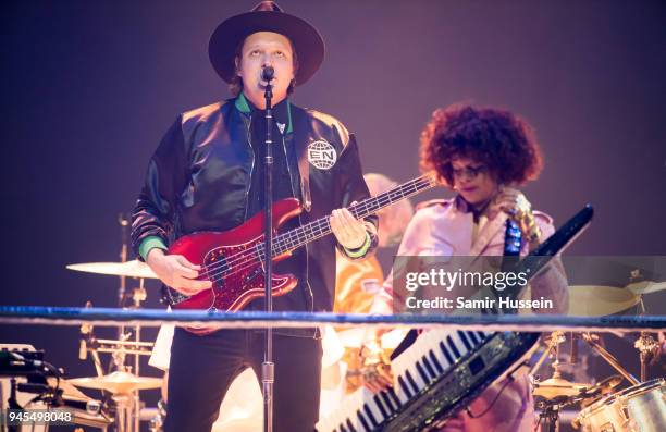 Arcade Fire Perform At The Sse Arena Wembley Photos And Premium High