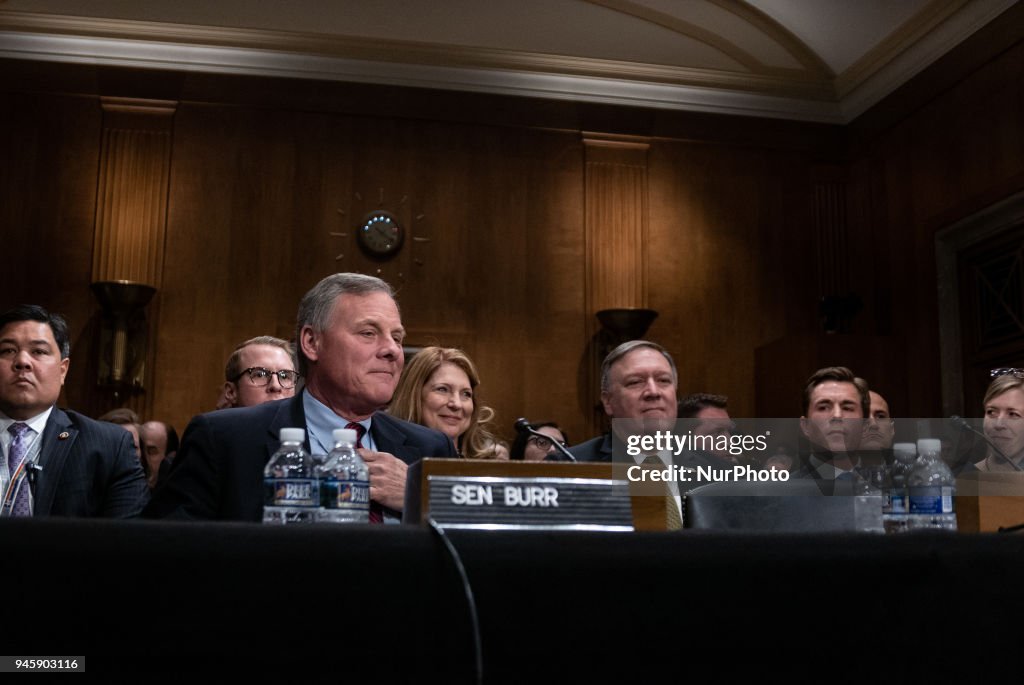 Senator Richard Burr Introduces Michael Pompeo Director Of The