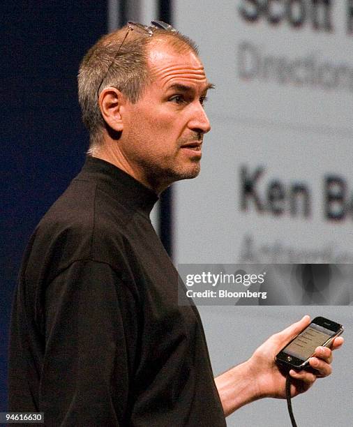 93 Steve Jobs Delivers Keynote Speech At Macworld Conference Expo