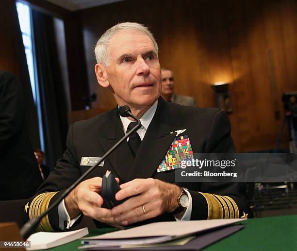 Admiral William Fallon Photos And Premium High Res Pictures Getty Images