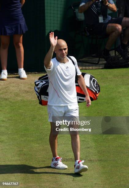 Andre Agassi Agassi Waves Photos and Premium High Res Pictures - Getty ... Andre Agassi Agassi Waves Photos and Premium High Res Pictures - Getty ...