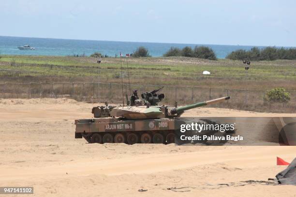 86 Main Battle Tank Arjun Photos And High Res Pictures Getty Images