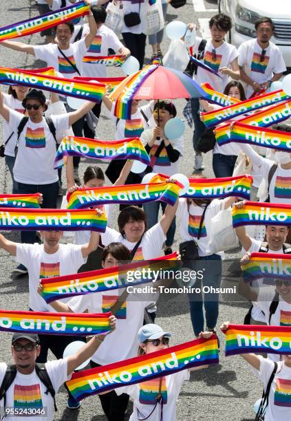 Rainbow Pride 2018 In Tokyo Photos And Premium High Res Pictures