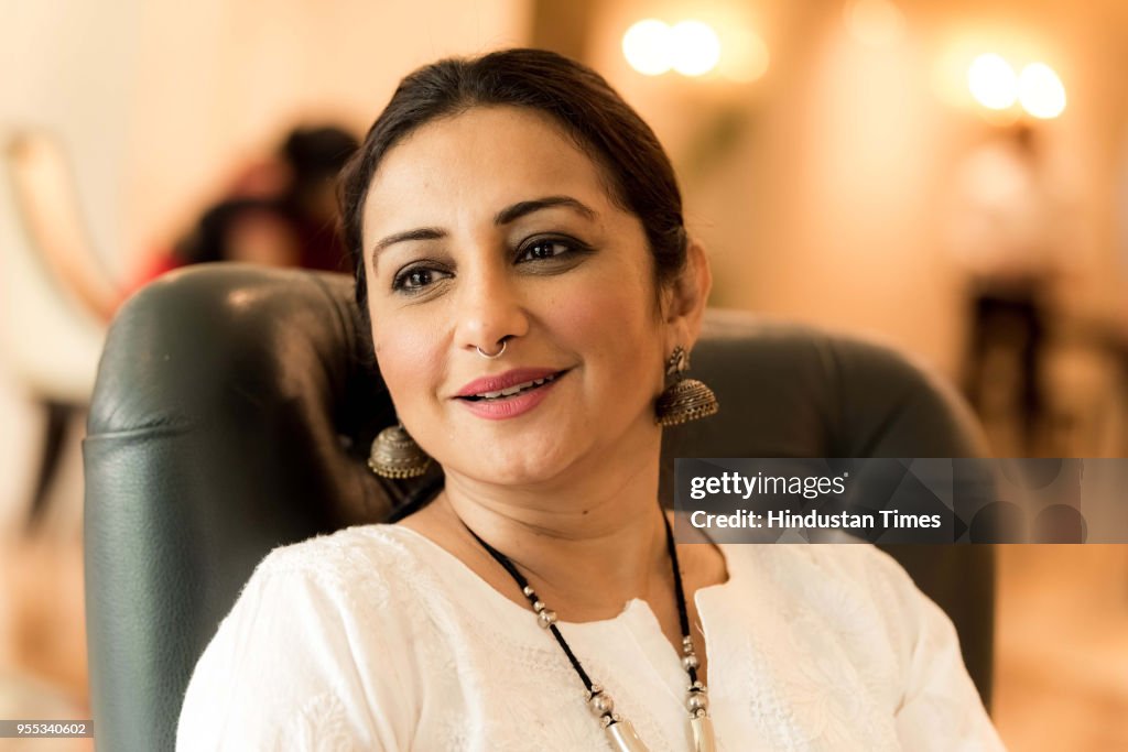 Bollywood Actor Divya Dutta Poses During An Exclusive Interview With News Photo Getty Images
