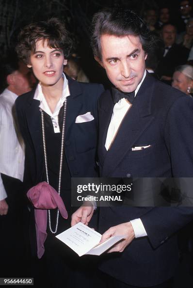 Inès De La Fressange Et Son Mari Luigi Durso Lors De La Soirée Pour