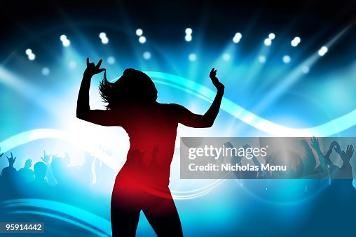 Dancing Girl High Res Vector Graphic Getty Images