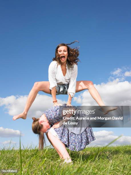 Woman Leap Frog Photos And Premium High Res Pictures Getty Images