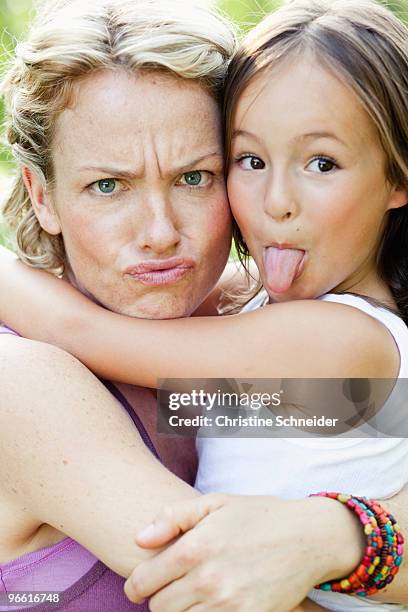 Mom Daughter Tongue Photos And Premium High Res Pictures Getty Images