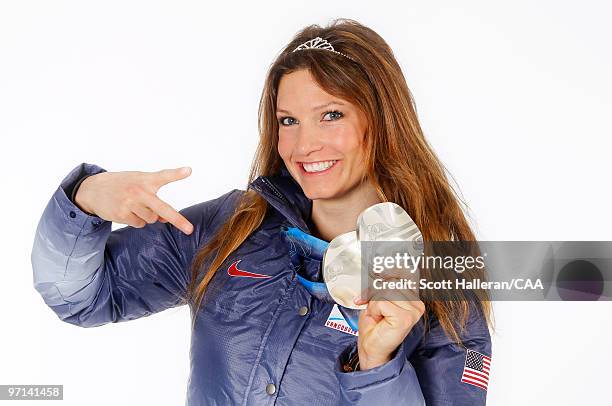 Julia Mancuso Olympic Medal Shoot Photos And Premium High Res Pictures