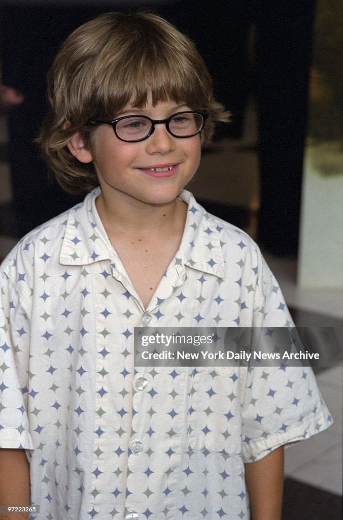 Alex Linz Attending The Opening Of The Animated Movie Tarzan At