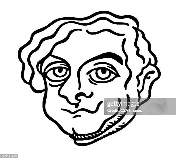 Double Chin High Res Illustrations Getty Images